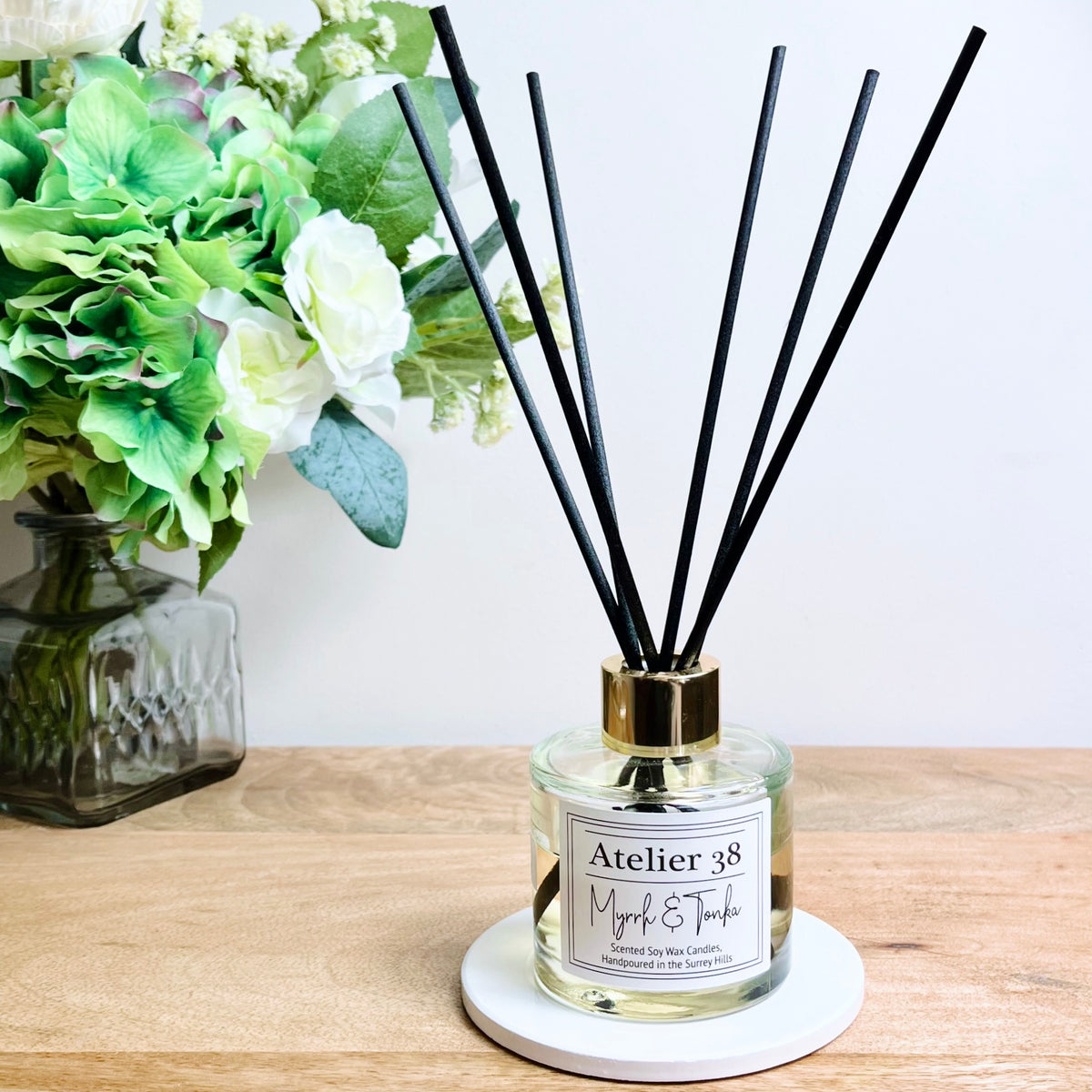 Myrrh & Tonka Reed Diffuser – Atelier 38