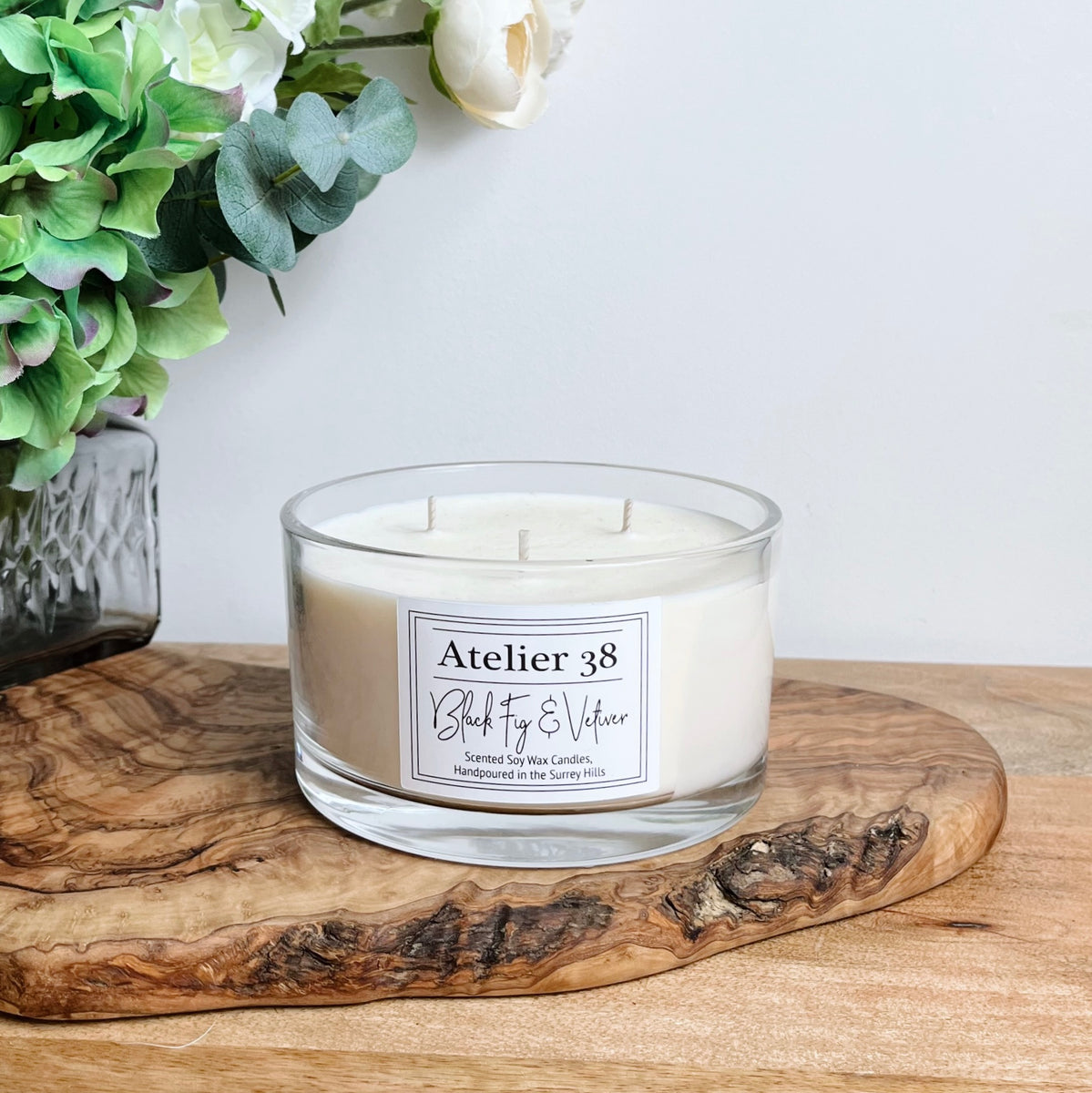 Black Fig & Vetiver, Large Candle – Atelier 38