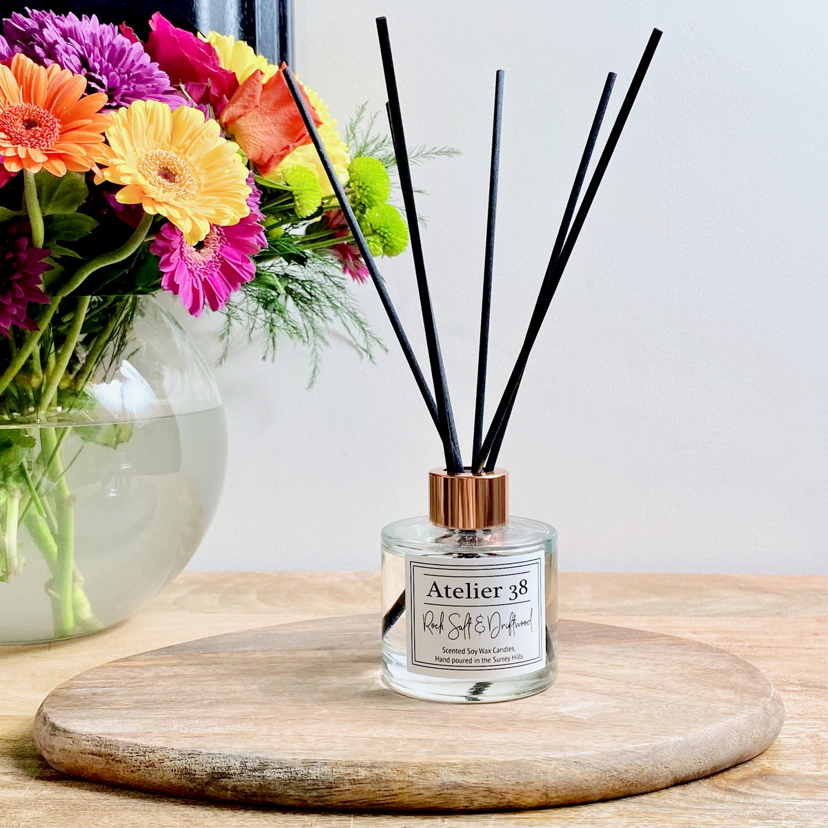 Rock Salt & Driftwood Reed Diffuser – Atelier 38